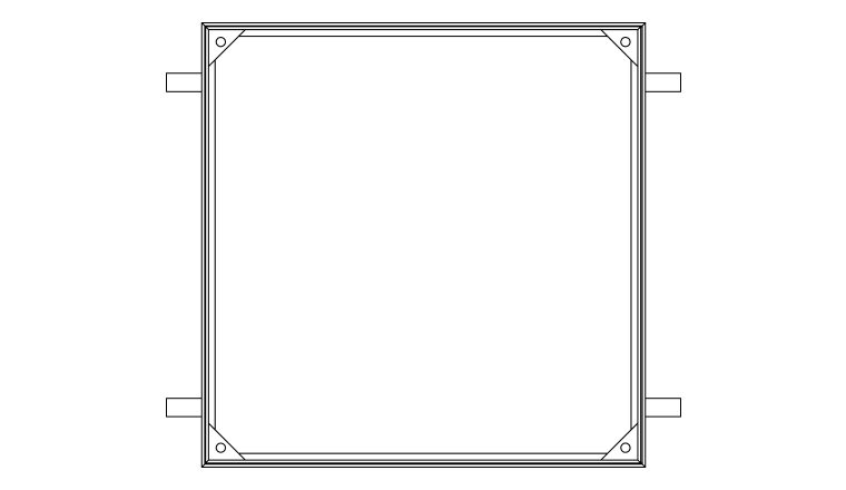 Infill Cover and Frame - Yeti Civil Products